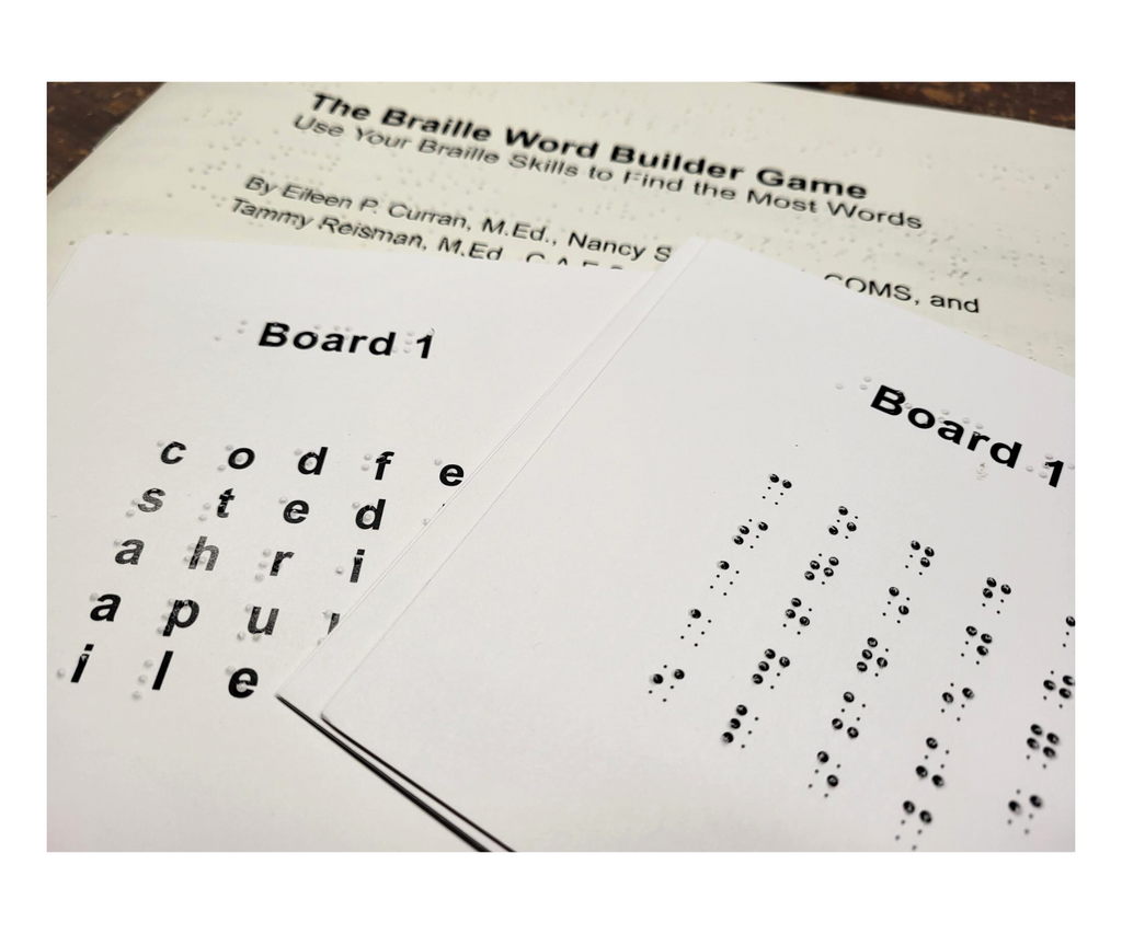 Braille Word Builder Game – National Braille Press
